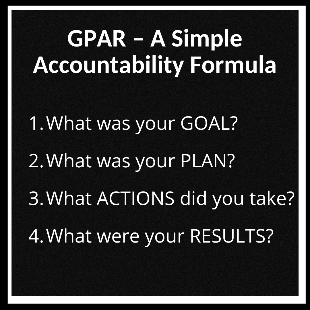 GPAR - A Simple Accountability Formula | Vol. 83 - The Twenty Percenter